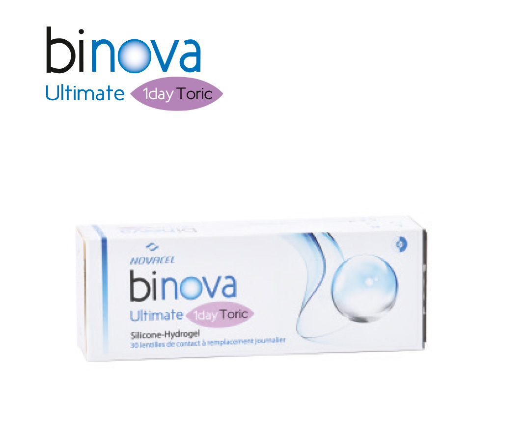Binova ultimate 1 Day Toric – 🇫🇷 Novacel Optical
